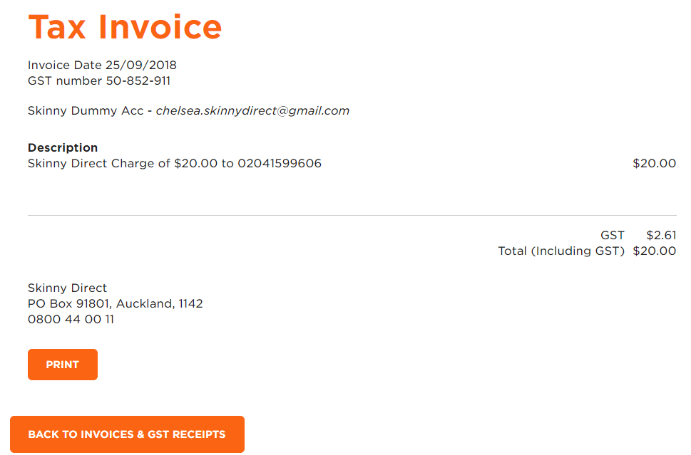 Download my GST receipts | Skinny Mobile Help | Skinny NZ