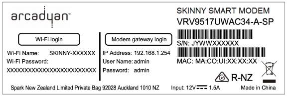 Skinny Smart Modem | Modem Support | Skinny NZ